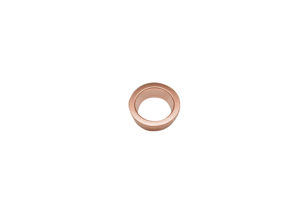 Tapered Round Gold Bezel, Tapered Round Gold Bezel