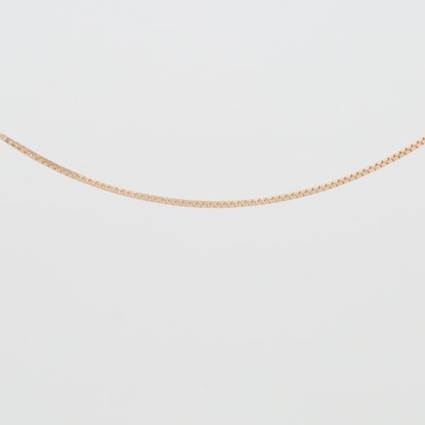 Box Chain Necklace Diamond Cut